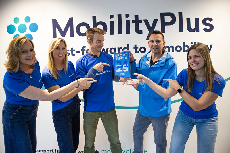 MobilityPlus Earns Sport Vlaanderen's Sportlabel